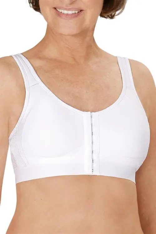 AMOENA Ester Post Surgery Bra - White