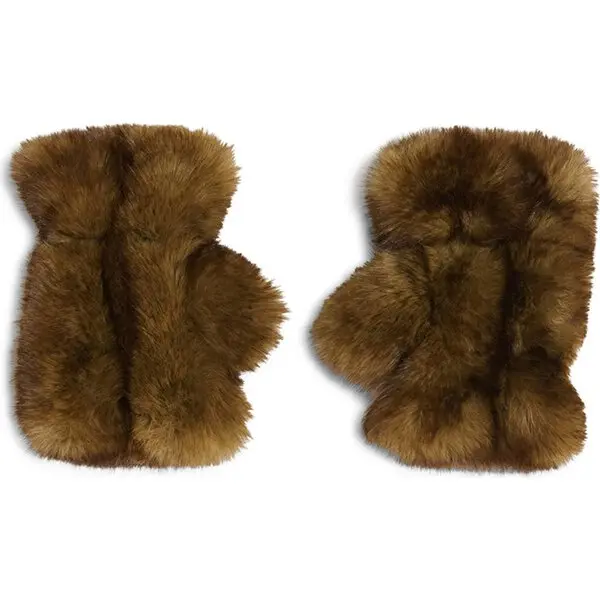 Apparis Ariel Pluche™ Fingerless Gloves - Mink