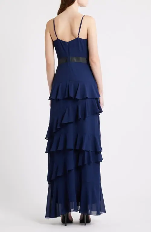 Lulus Beth Tiered Ruffle Gown