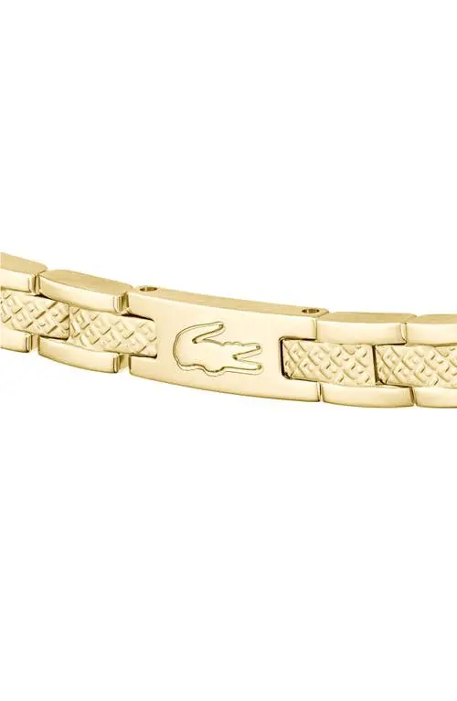 Lacoste Metropole Chain Bracelet - Gold