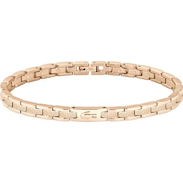 Lacoste Metropole Chain Bracelet - Rose Gold