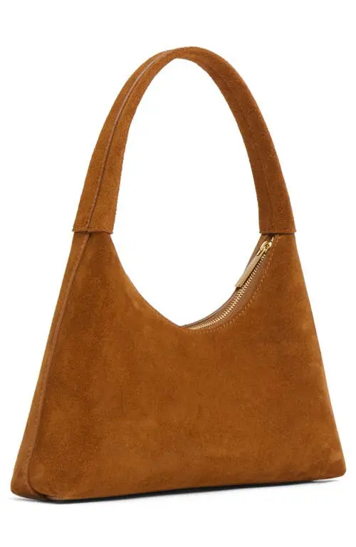 MANSUR GAVRIEL Mini Candy Suede Shoulder Bag - Saddle