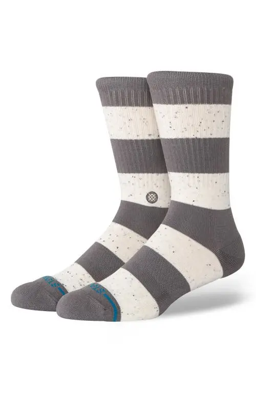 Stance Nep Stripe Crew Socks - Grey