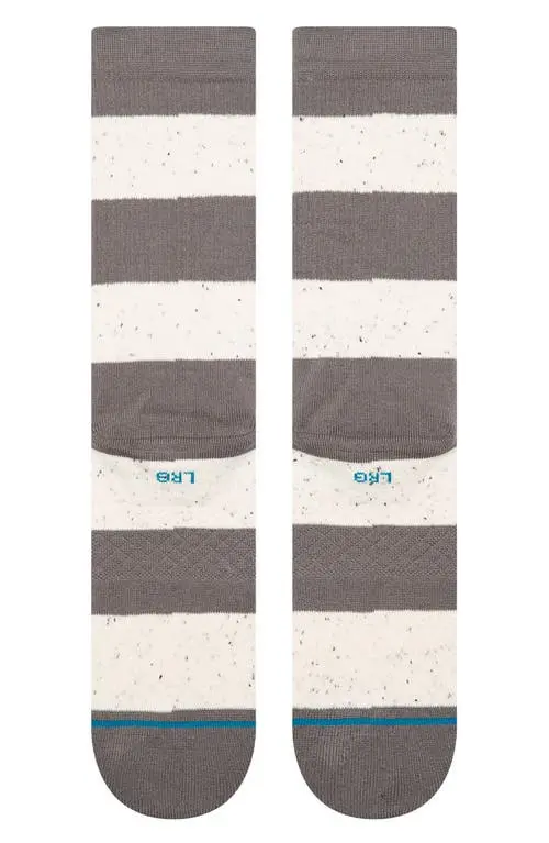 Stance Nep Stripe Crew Socks - Grey