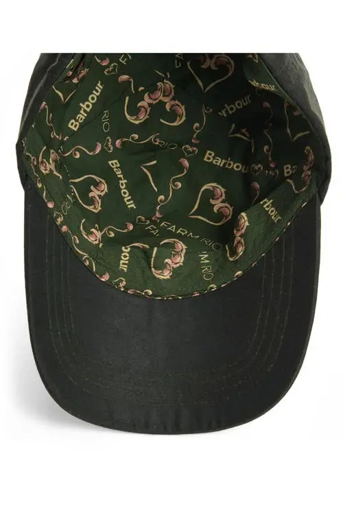 Barbour X Farm Rio Alice Baseball Cap