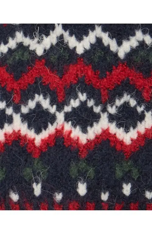 Barbour Kingsford Fair Isle Knit Beanie