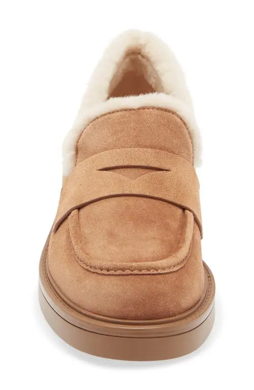 STUART WEITZMAN Celia Lite Genuine Shearling Loafer