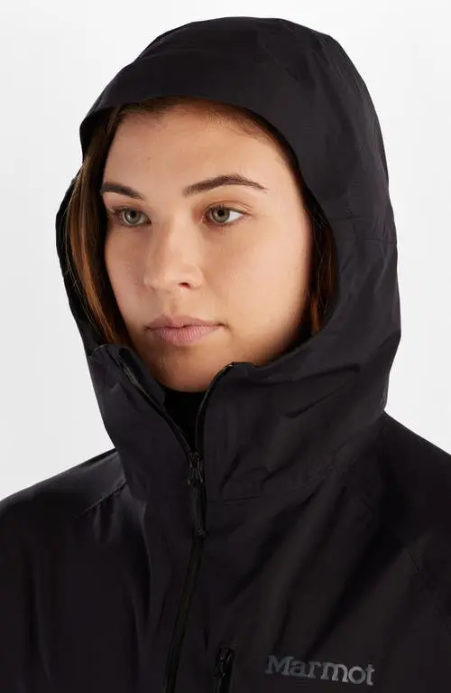 MARMOT Superalloy Bio Packable Rain Jacket - Black