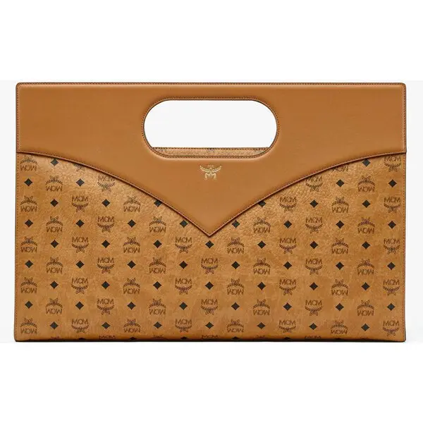 Mcm Visetos Leather Bag