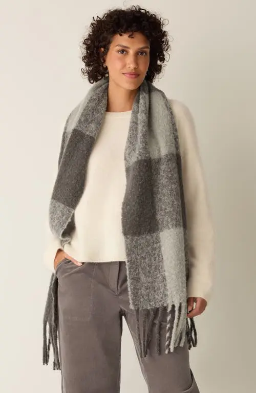 Eileen Fisher Alpaca & Virgin Wool Blend Scarf