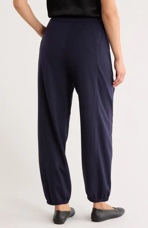 Eileen Fisher Lantern Ankle Ponte Joggers