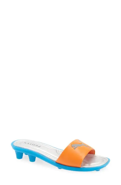PUMA Slide Sandal - Rickie Orange/racing Blue