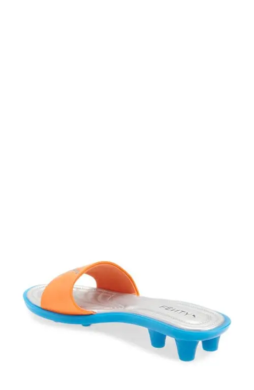 PUMA Slide Sandal - Rickie Orange/racing Blue