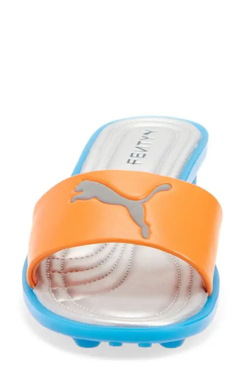 PUMA Slide Sandal - Rickie Orange/racing Blue