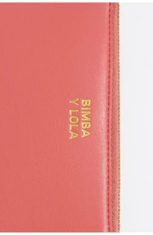 Bimba Y Lola Leather Upper Wallet - Chewing Gum Pink
