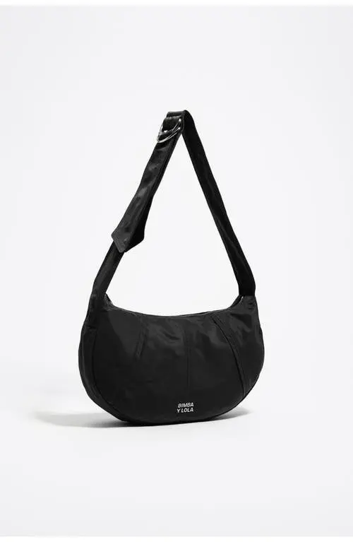 Bimba Y Lola Small Moon Bag - Black