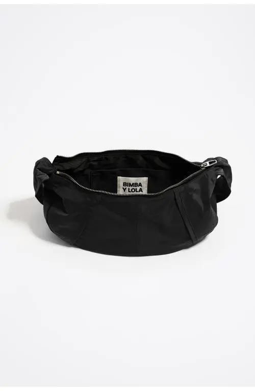 Bimba Y Lola Small Moon Bag - Black