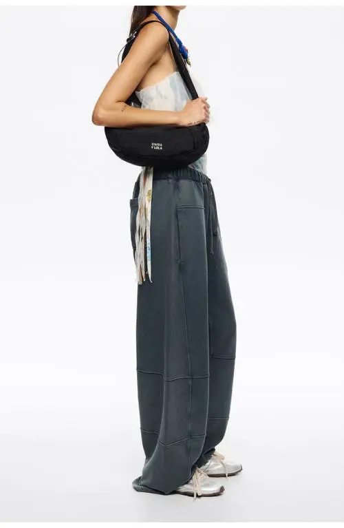 Bimba Y Lola Small Moon Bag - Black