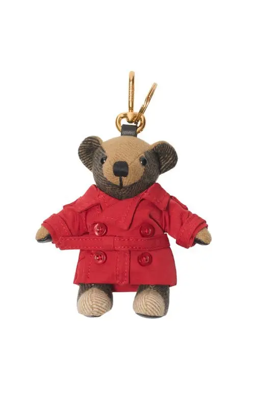 Burberry Thomas Bear Charm - Crayon Red