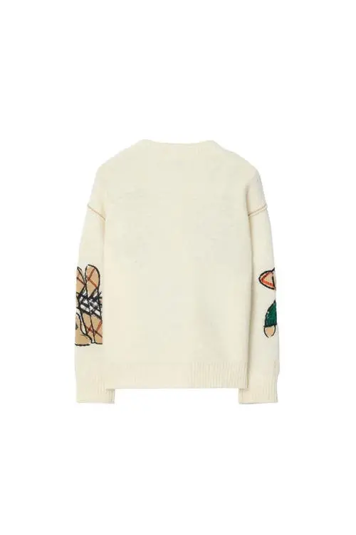 Burberry Thomas Bear Wool-cashmere Sweater