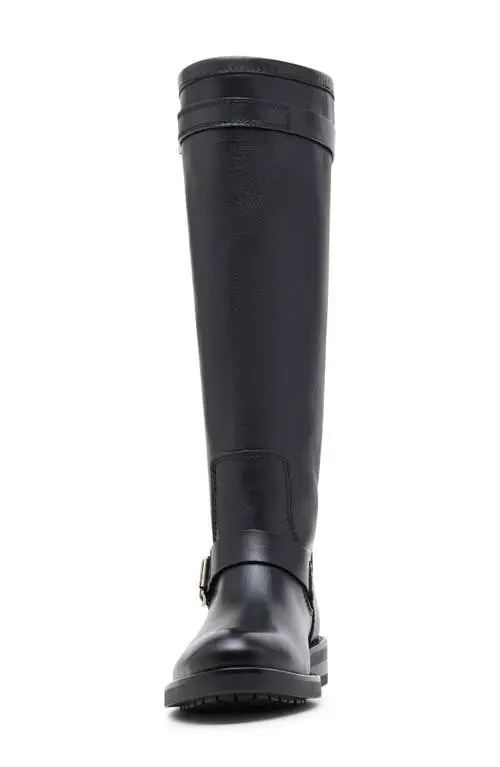 Steve Madden Buckled Mid-calf Boots - Black Leather