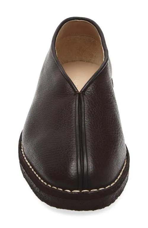 LEMAIRE Piped Crepe Slipper Loafer