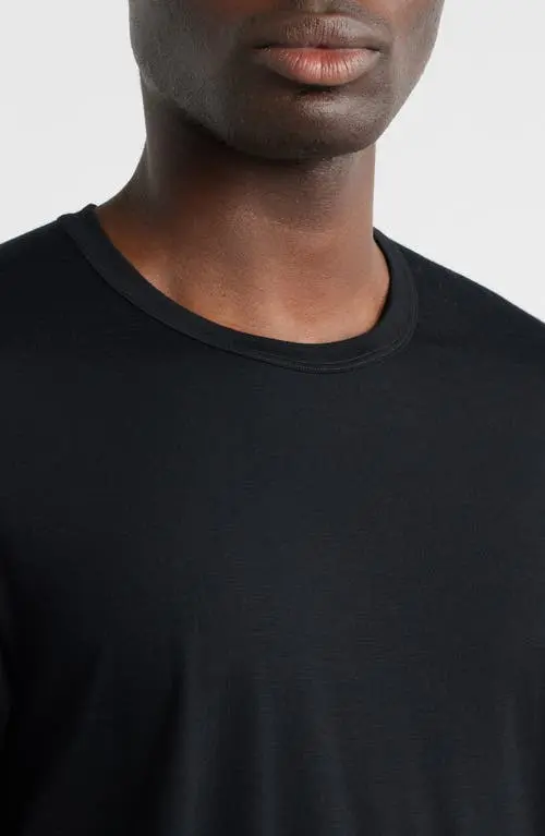 Veilance Frame Long-sleeve Wool-blend T-shirt - Black