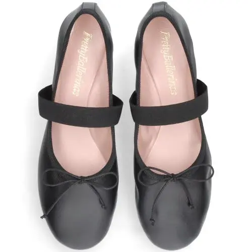 Pretty Ballerinas Wide Mary Jane - Black