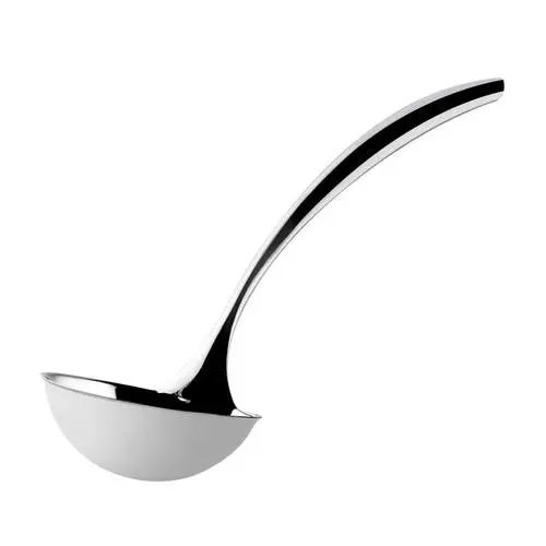 CUISIPRO 6-ounce Tempo Serving Ladle, 15-inch - Silver