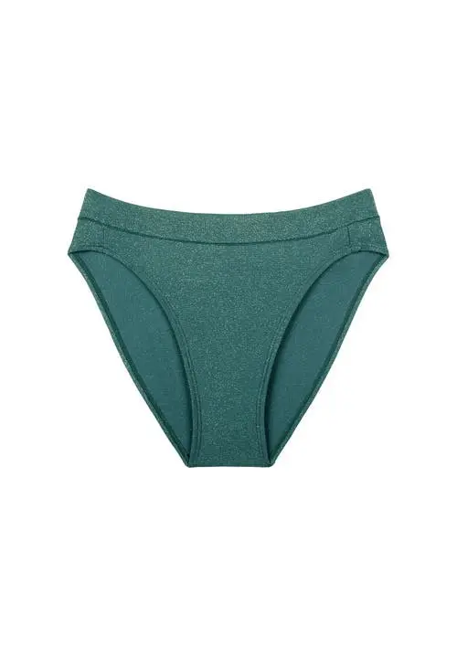 CUUP The Brief Lurex - Teal Sparkle