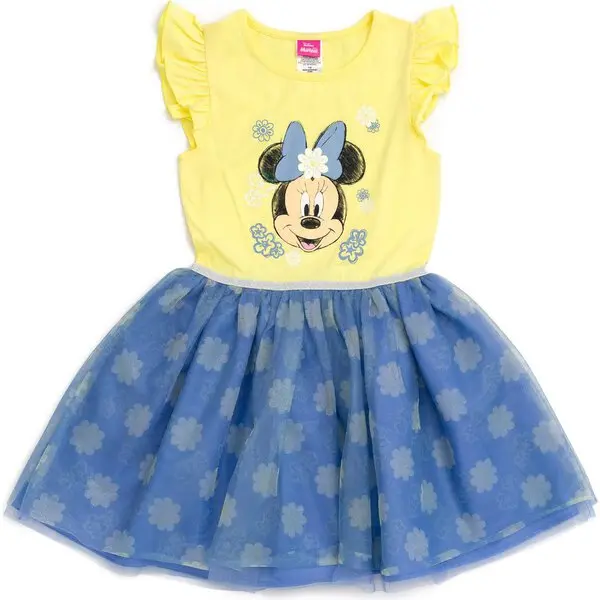 Disney Minnie Mouse Tulle Dress - Yellow