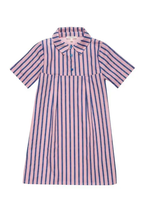 THE SUNDAY COLLECTIVE Striped Shirtdress
