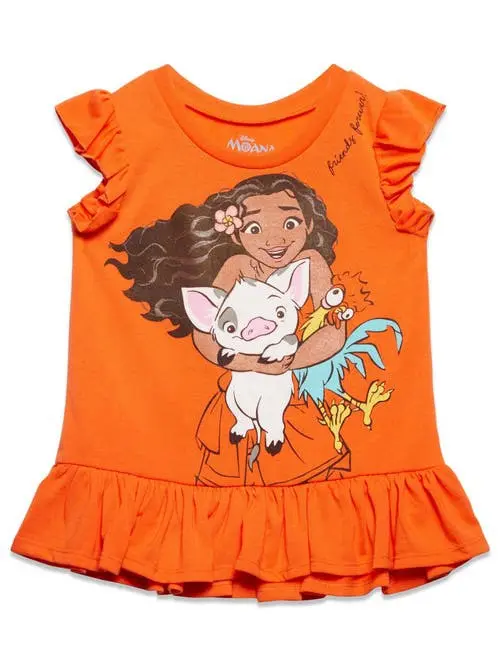 Disney Moana T-shirt And Leggings Set
