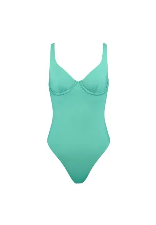CUUP The Scoop One-piece Swimsuit - Tide