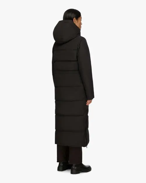QUARTZ CO. Sofia Hooded Down Winter Jacket