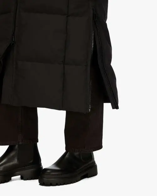 QUARTZ CO. Sofia Hooded Down Winter Jacket