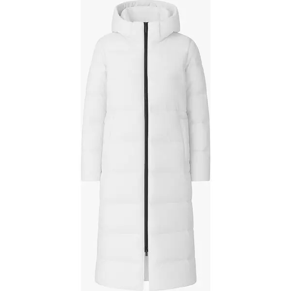 QUARTZ CO. Sofia | Hooded Down Winter Jacket - Ivory