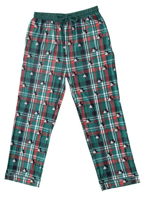CHARLIE LOU BABY® Steamboat Willie Tartan Pajama Pants - Multicolor