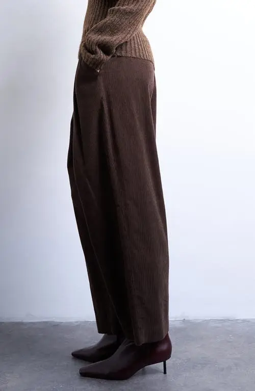 Topshop Cotton Corduroy Pants