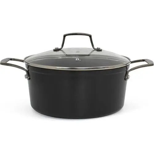 BLU. 4.5qt Casserole Pot With Lid - Black