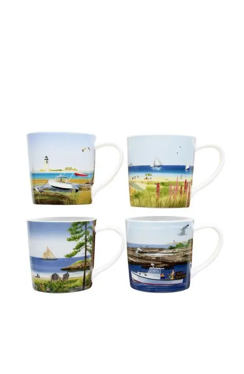 CASKATA X Felix Doolittle "by The Sea" Mugs - Multi