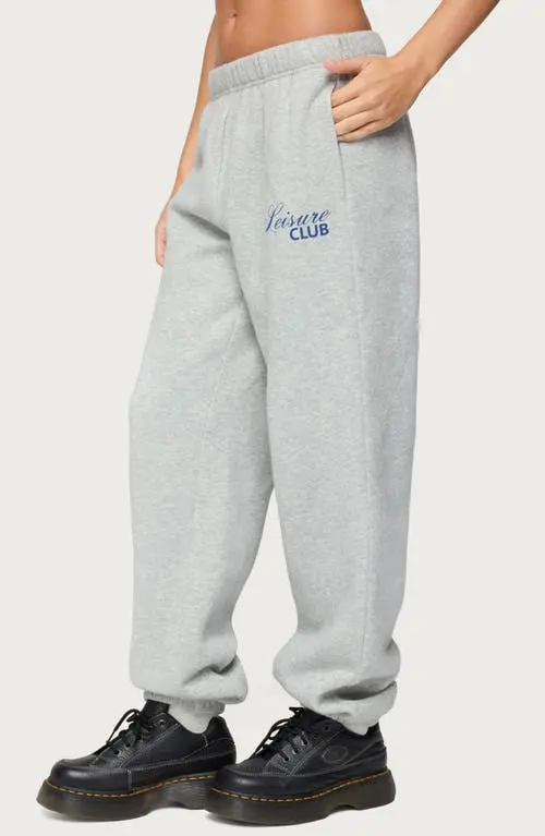 EDIKTED Leisure Club Sweatpants