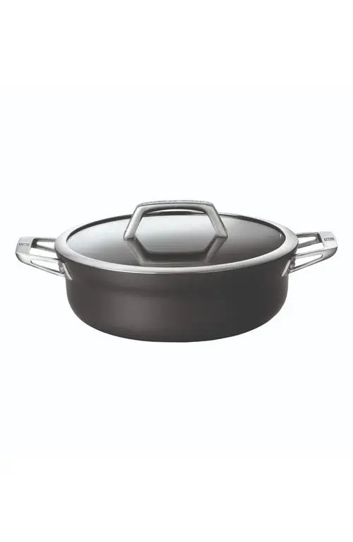ZWILLING Motion Hard Anodized Nonstick 4-quart Chef's Pan - Matte Black