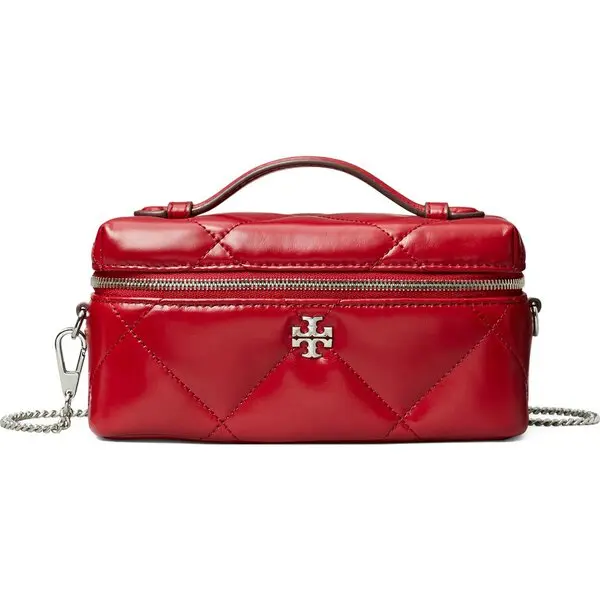Tory Burch Kira East/west Vanity Case - Red
