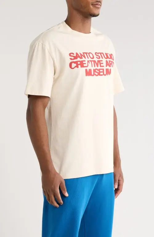 SANTO STUDIO Museum Drappo Graphic T-shirt