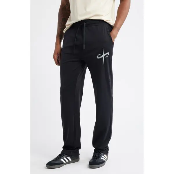 SANTO STUDIO Tempo Tonal Drawstring Pants - Black