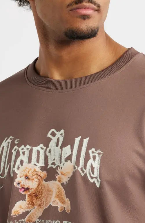 SANTO STUDIO Tempo Ciao Bella Comfort Crewneck Sweatshirt