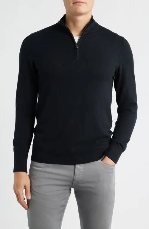 Mizzen+main Heritage Quarter Zip Sweater