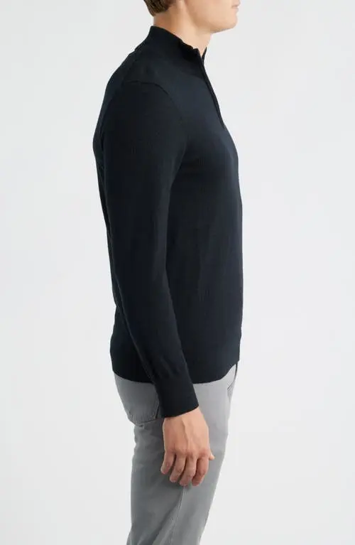 Mizzen+main Heritage Quarter Zip Sweater