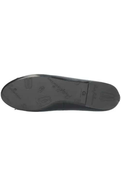 Pretty Ballerinas Toecap Ballerina Flat - Black